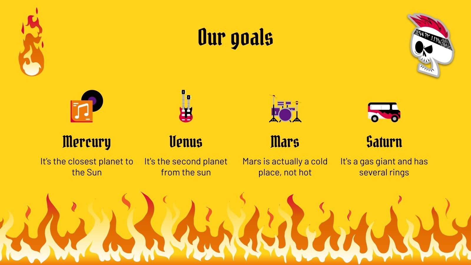 Heavy Metal Cartoon Characters MK Campaign Presentation