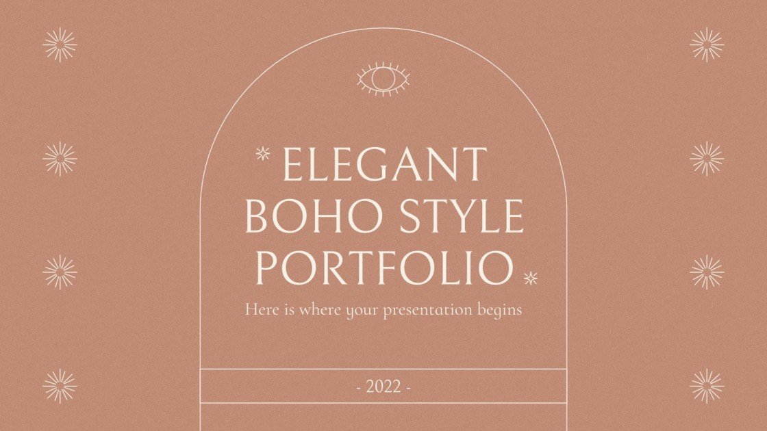 Free Boho-inspired templates for Google Slides & PowerPoint