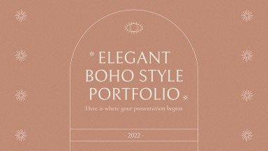 Free Boho-inspired templates for Google Slides & PowerPoint