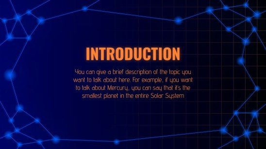 Futuristic Tech School Center Presentation