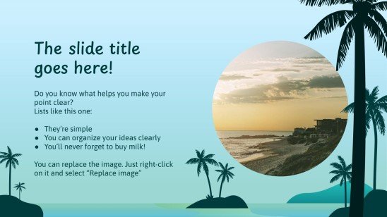 Sunset Beach Presentation