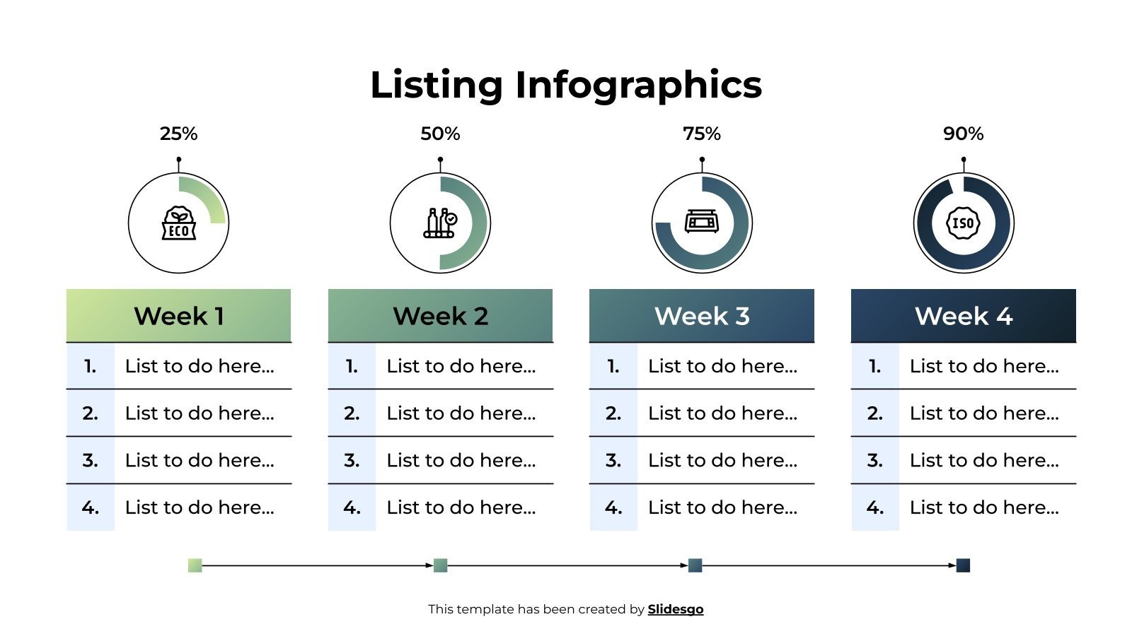 Listing Infographics Template