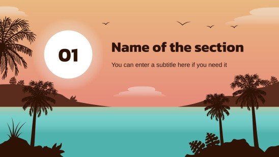 Sunset Beach Presentation