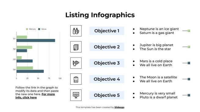 Listing Infographics Template