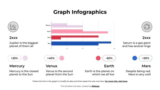 Graph Infographics Template