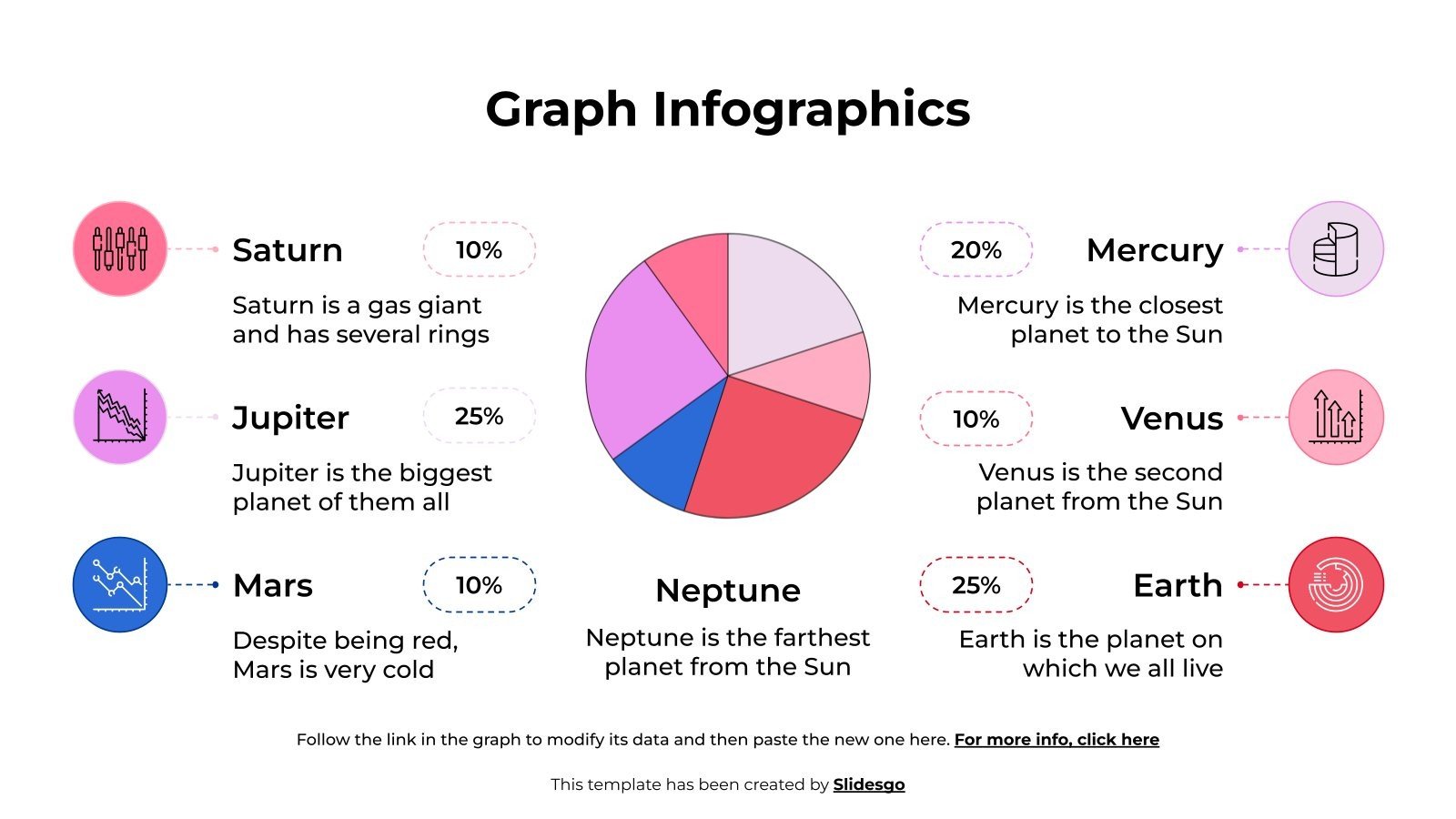 Graph Infographics Template