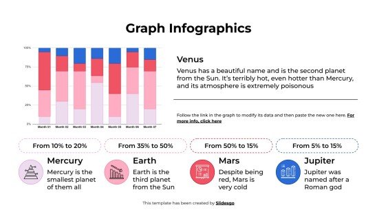 Graph Infographics Template