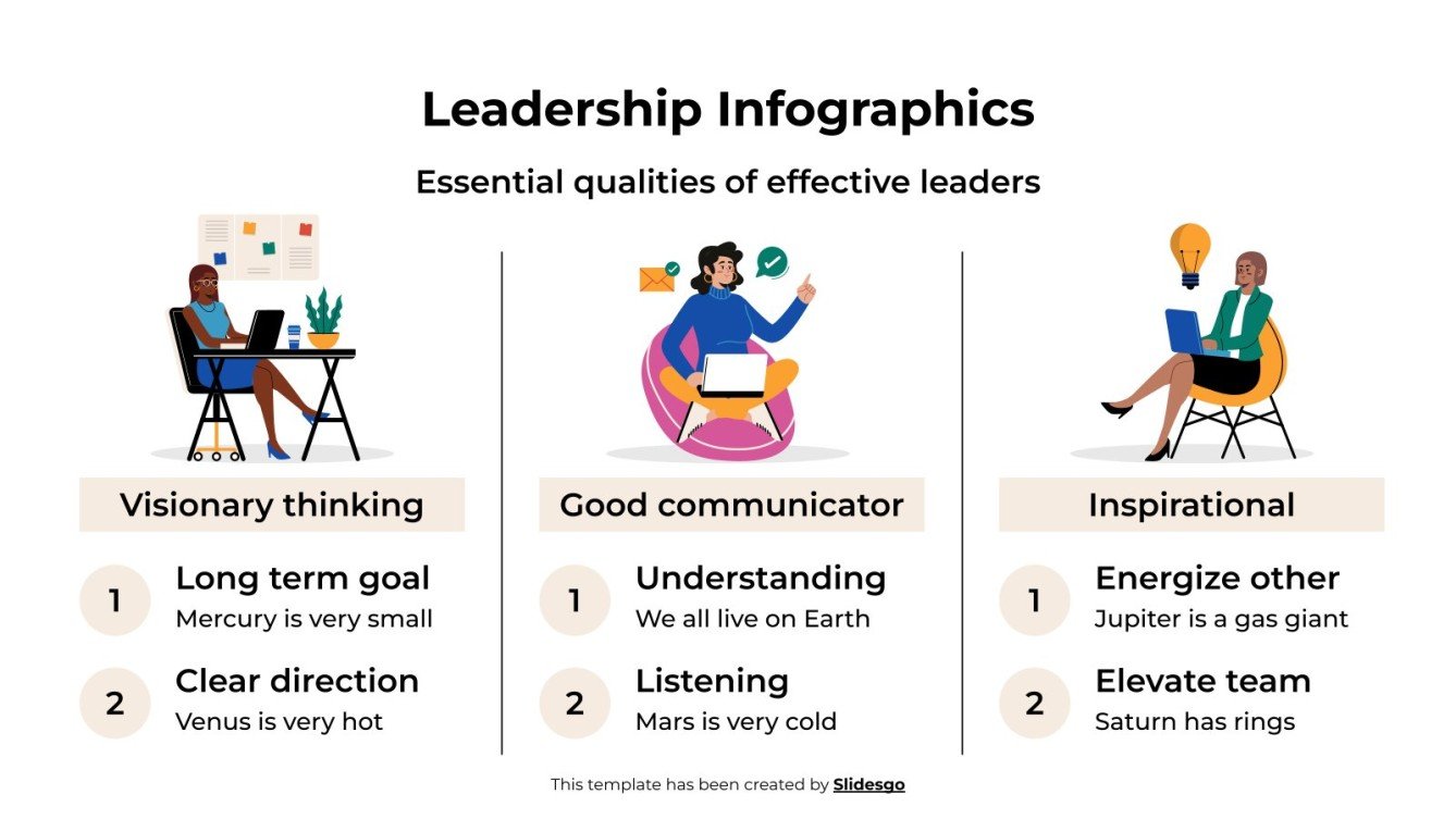 Leadership Infographics Template