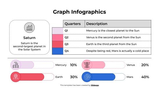 Graph Infographics Template