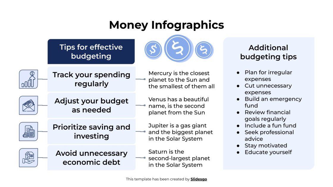 Money Infographics Template