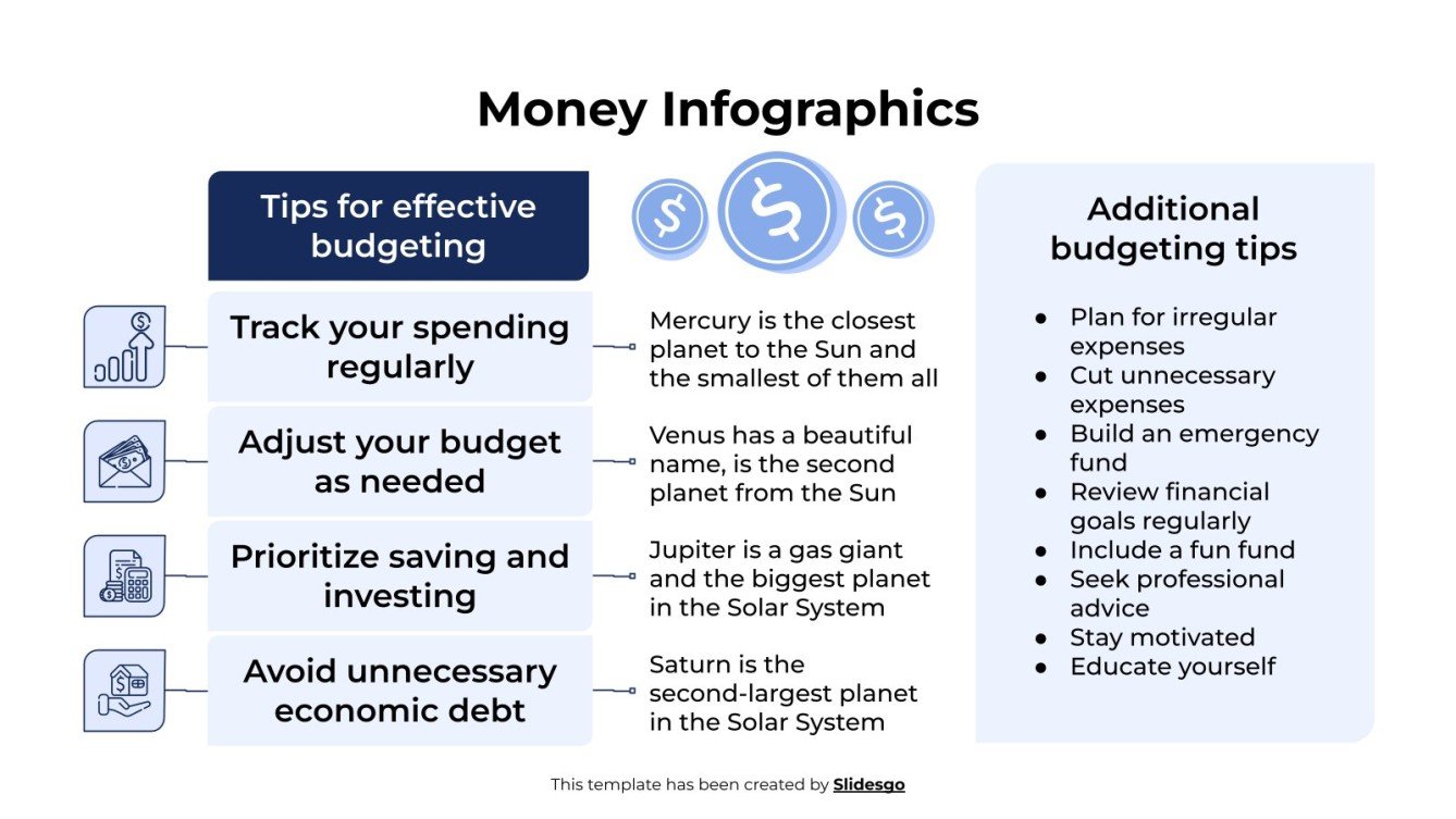 Money Infographics Template