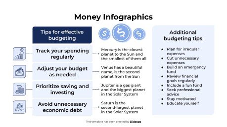 Money Infographics Template