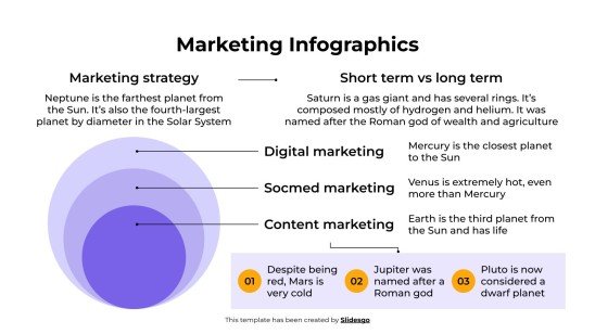 Marketing Infographics Template