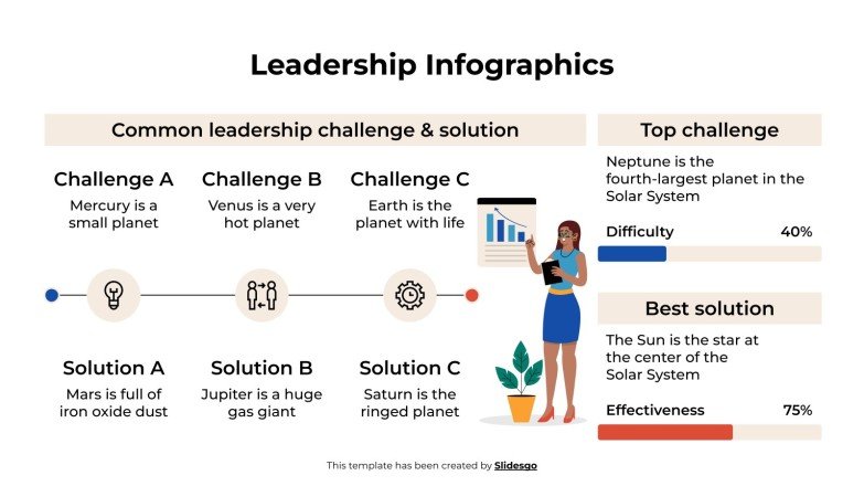 Leadership Infographics Template