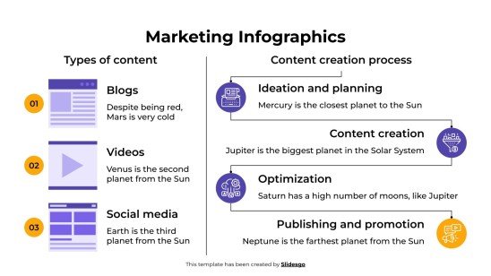 Marketing Infographics Template
