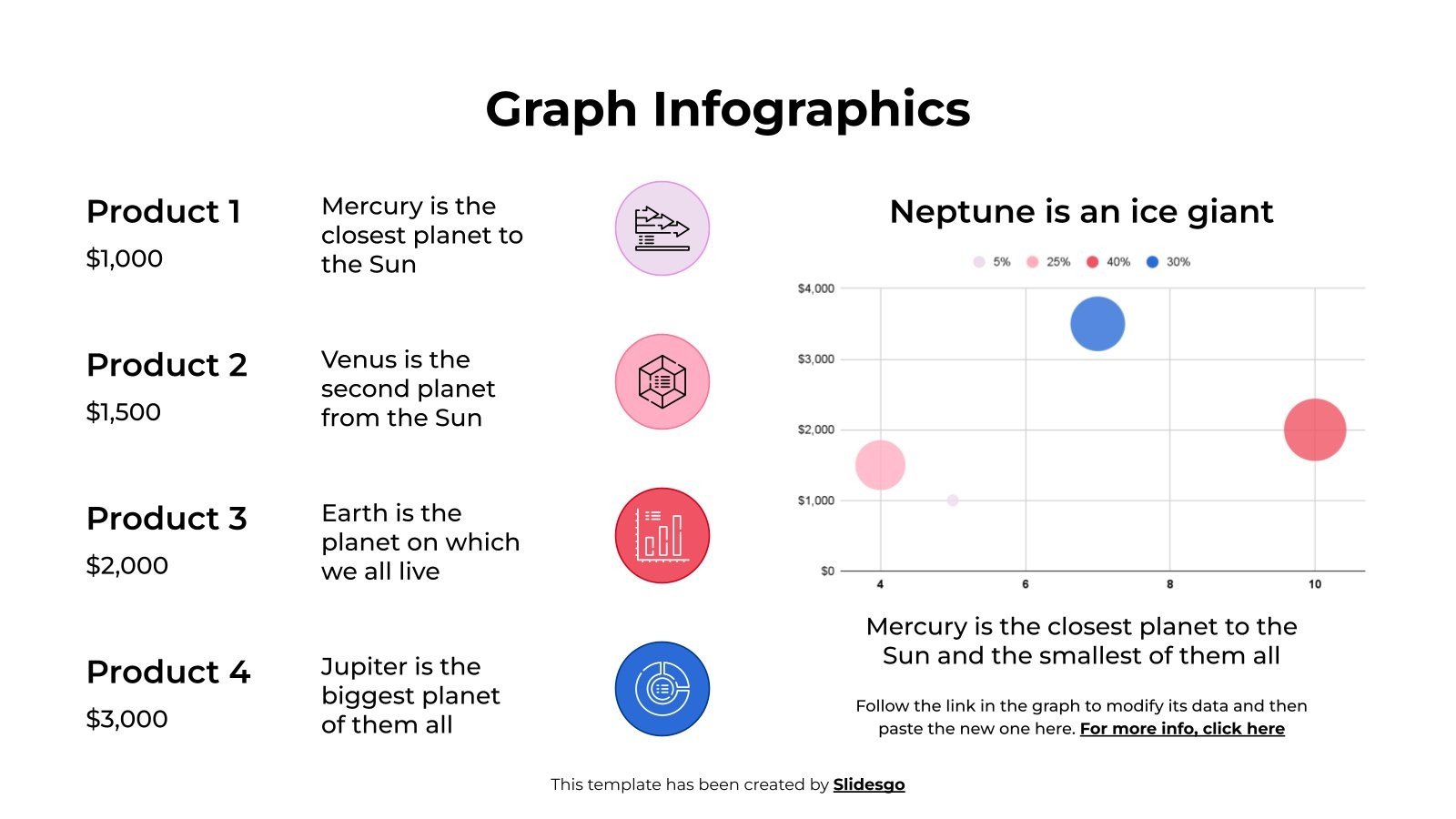 Graph Infographics Template