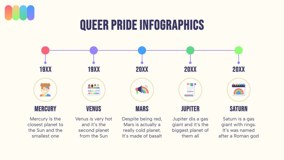 Queer Pride Infographics Template