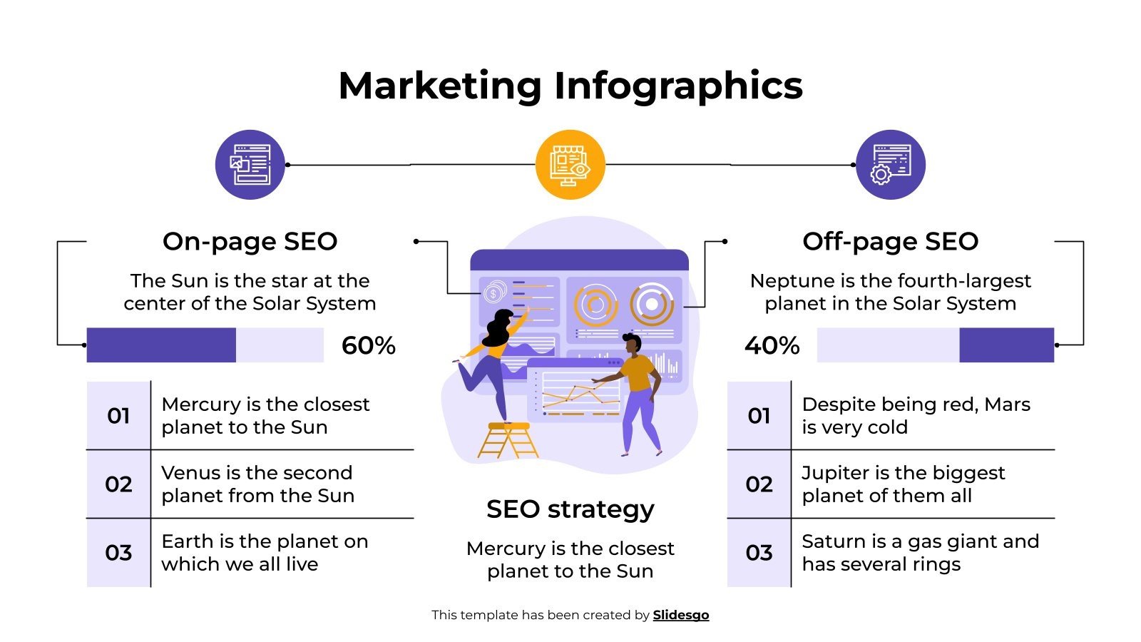 Marketing Infographics Template