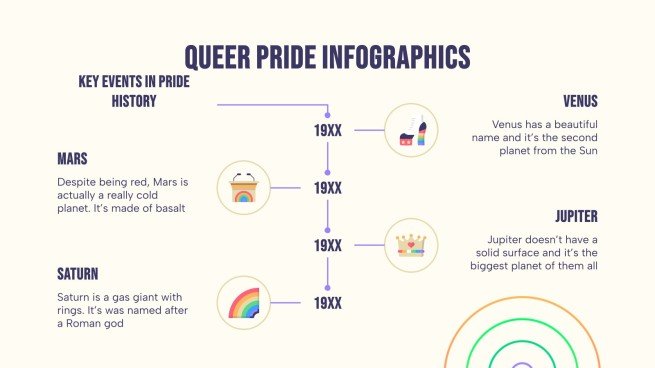 Queer Pride Infographics Template