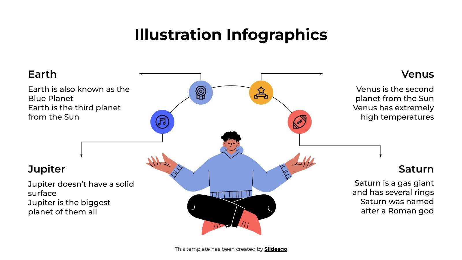 Illustration Infographics Template