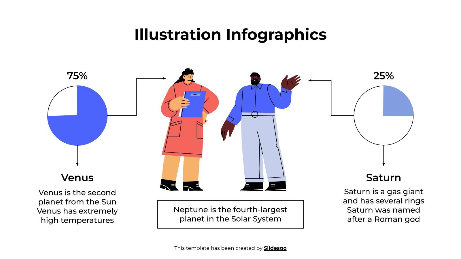 Illustration Infographics Template