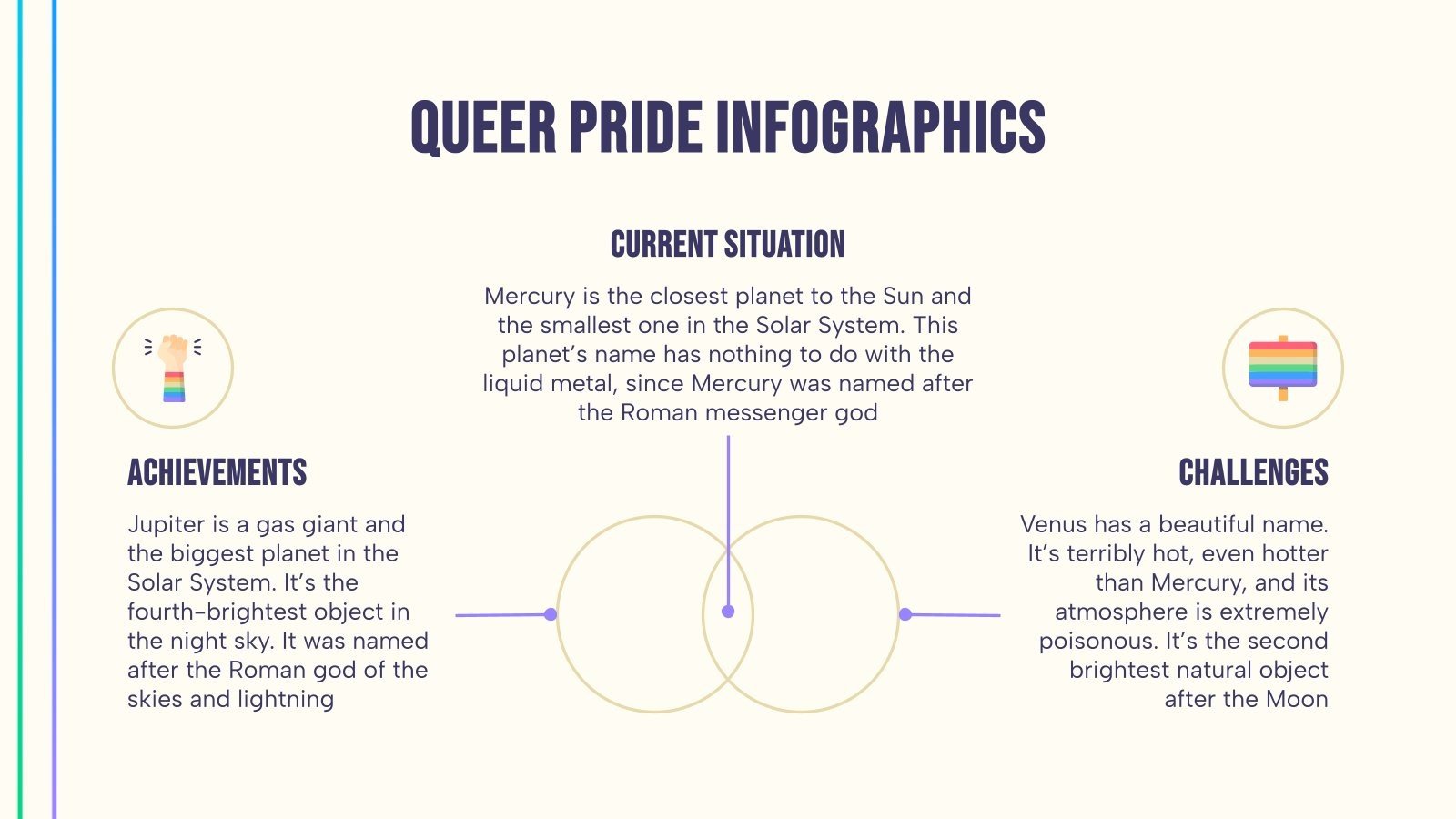 Queer Pride Infographics Template
