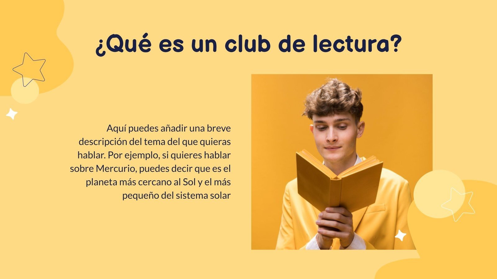 High School Book Club Presentation