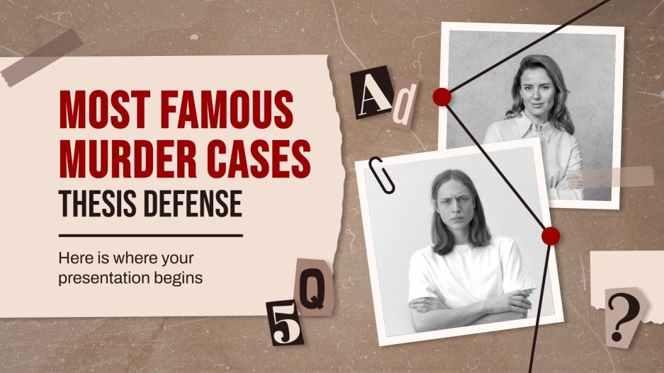 Free Google Slides & PowerPoint Templates on Murders