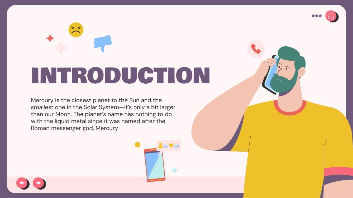 Phone Addiction | Google Slides & PowerPoint