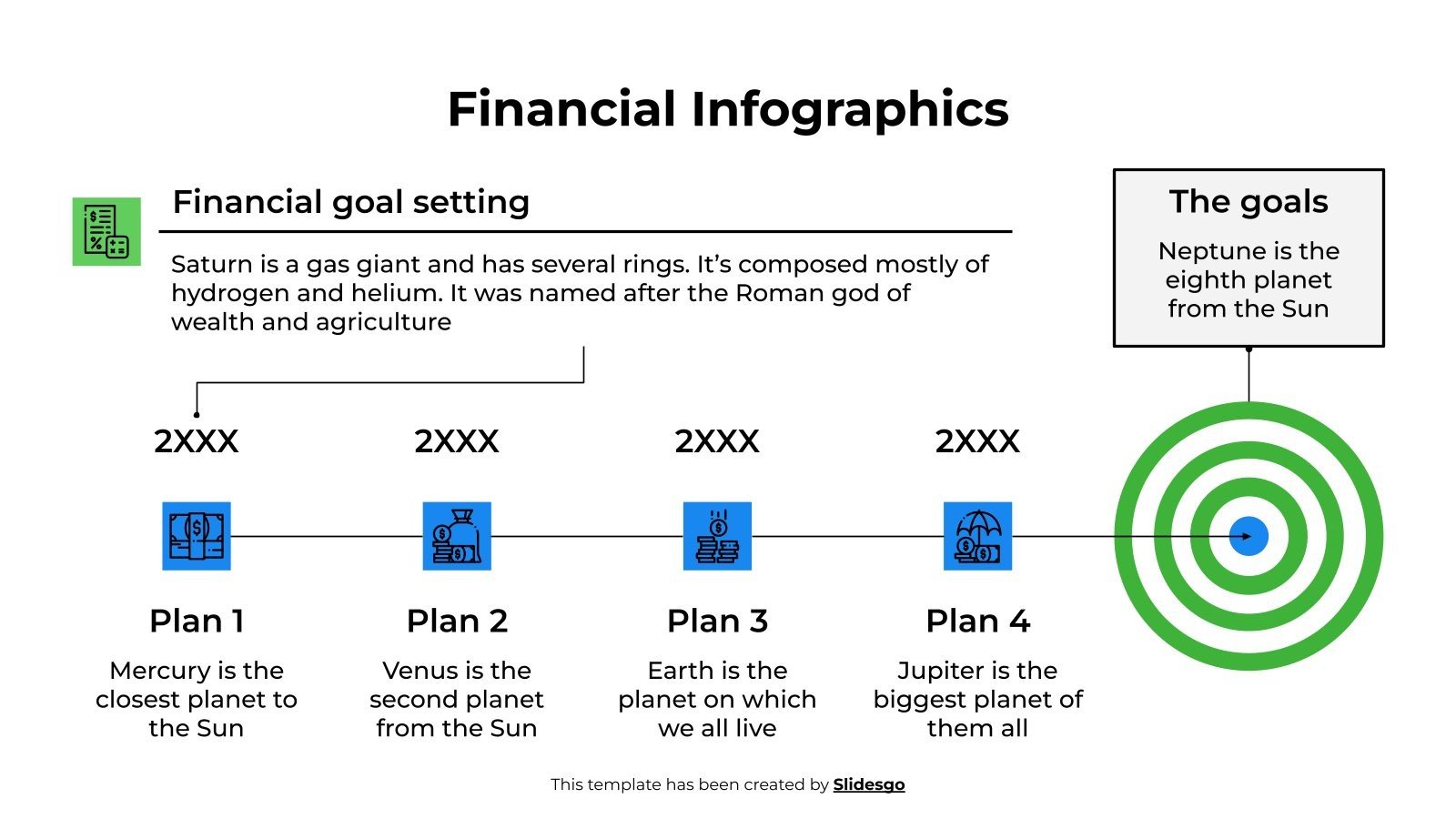 Financial Infographics Template