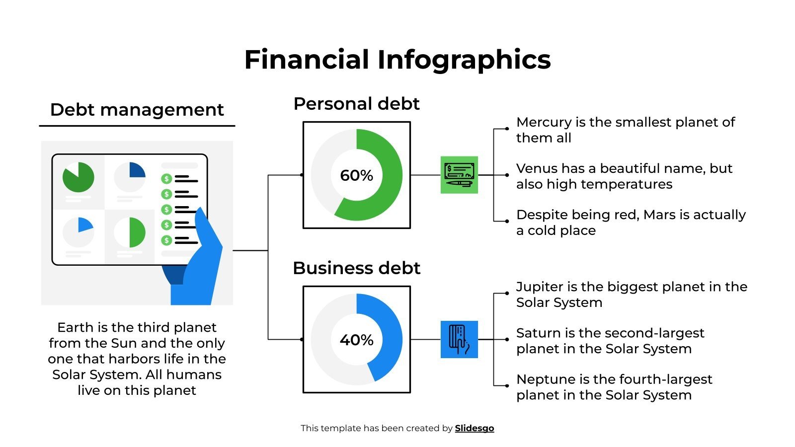 Financial Infographics Template
