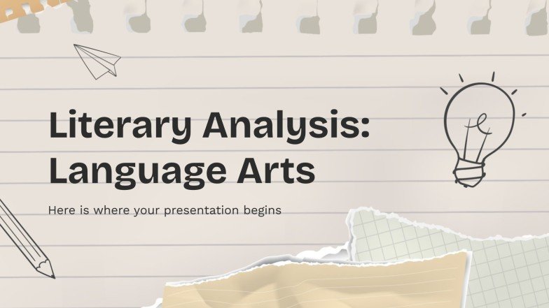 Free Literature-based Google Slides themes & PowerPoint templates