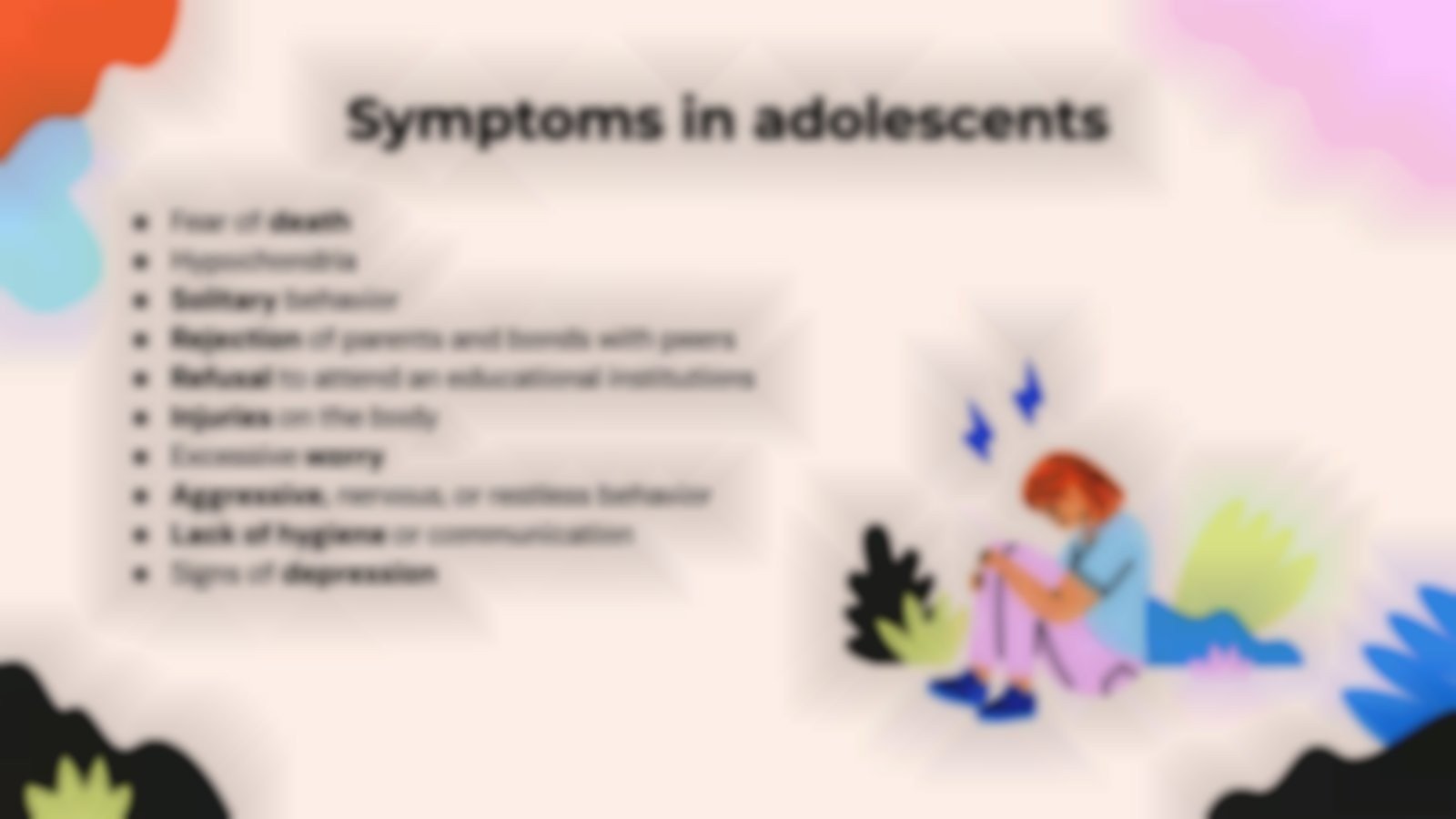 Childhood and Adolescent Anxiety - Strategies