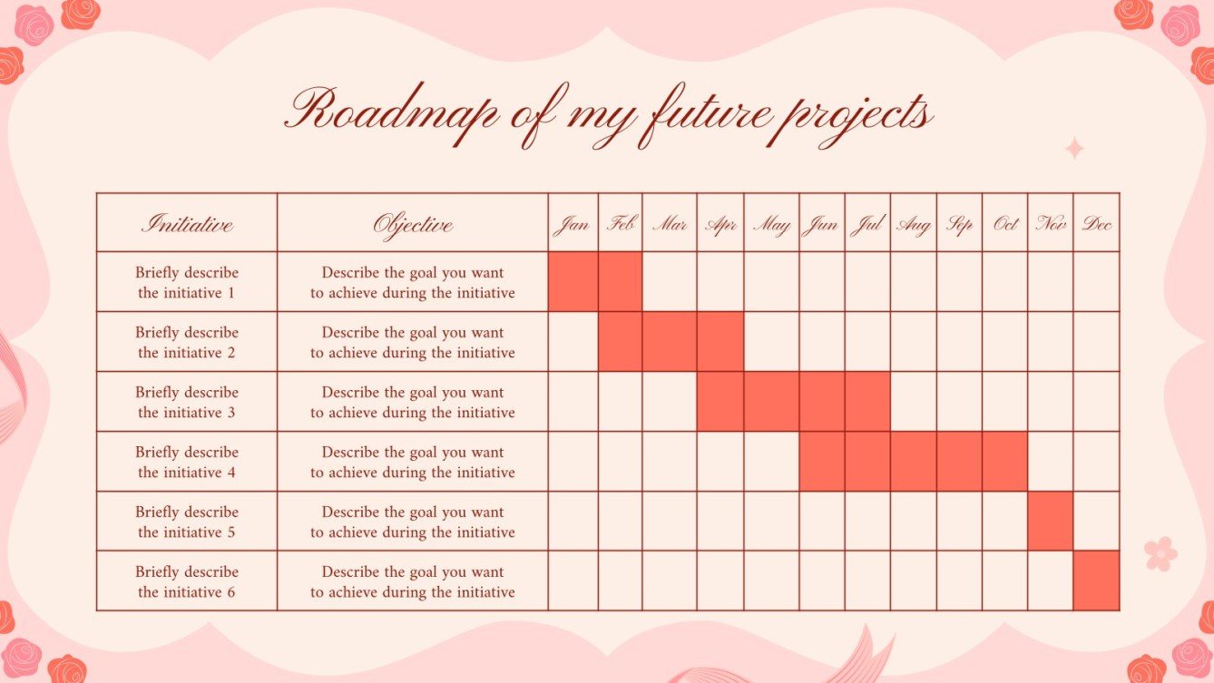 Coquette Aesthetic Portfolio Presentation