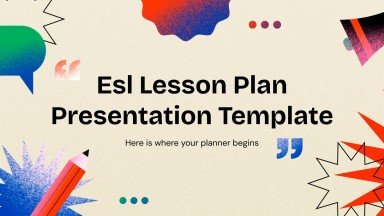 Esl Lesson Plan Presentation Template Presentation