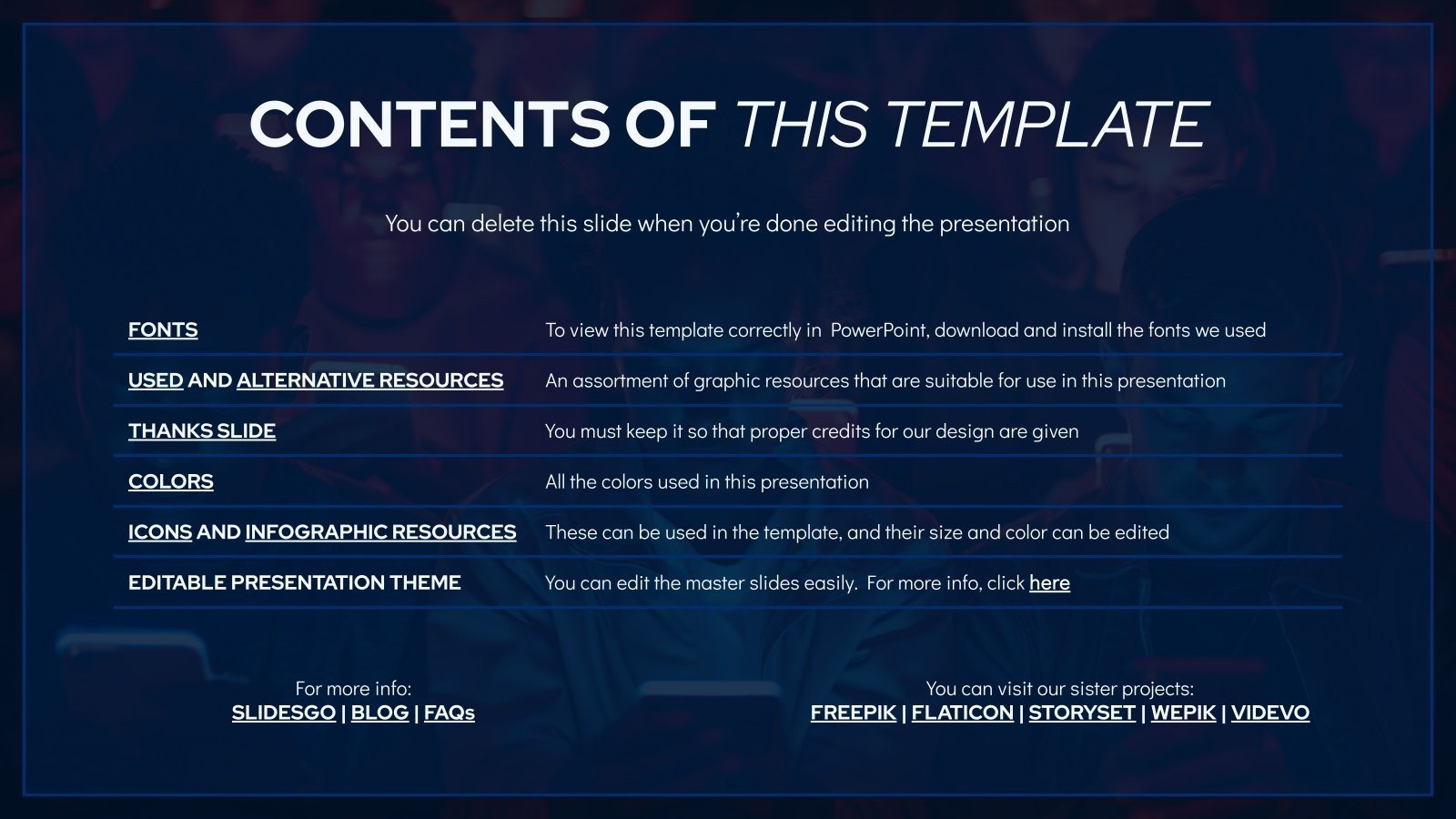 Cold Silence Presentation Template Presentation