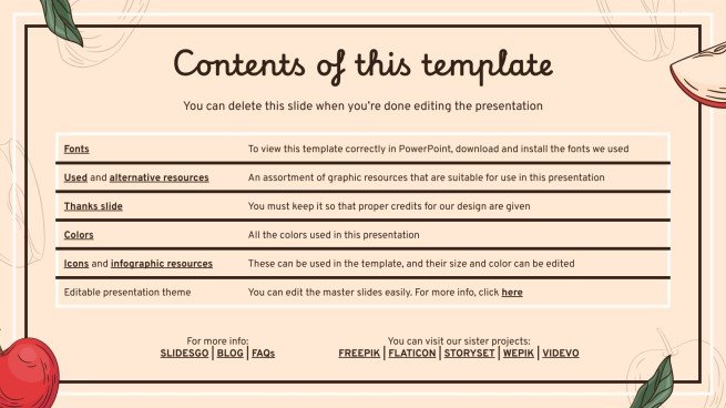 Apple Pie Presentation Template Presentation