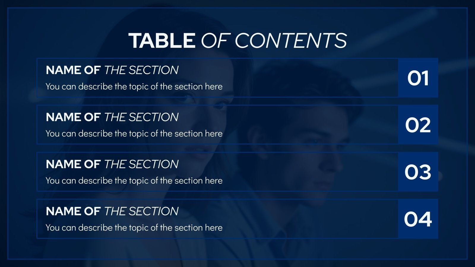 Cold Silence Presentation Template Presentation