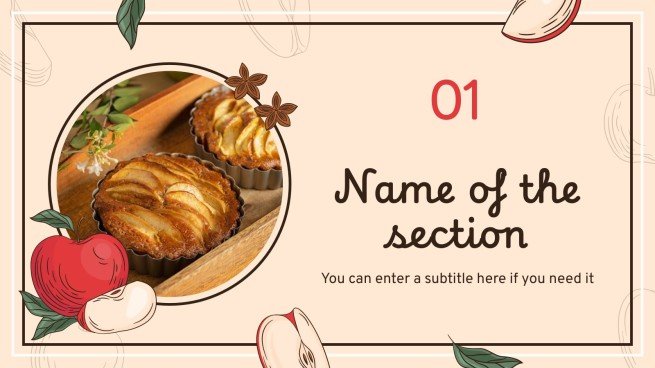 Apple Pie Presentation Template Presentation