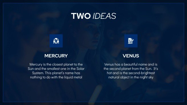 Cold Silence Presentation Template Presentation