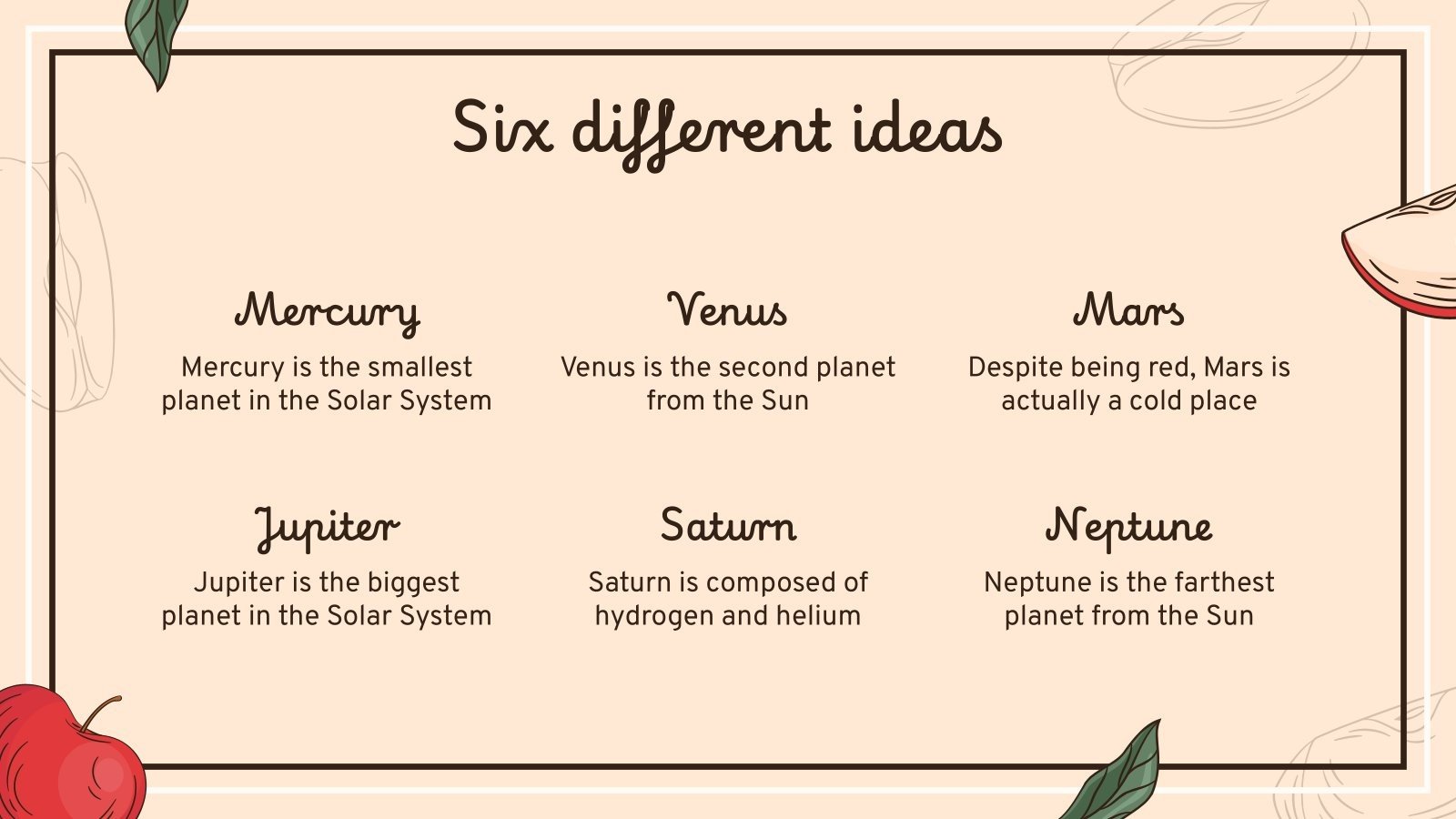 Apple Pie Presentation Template Presentation