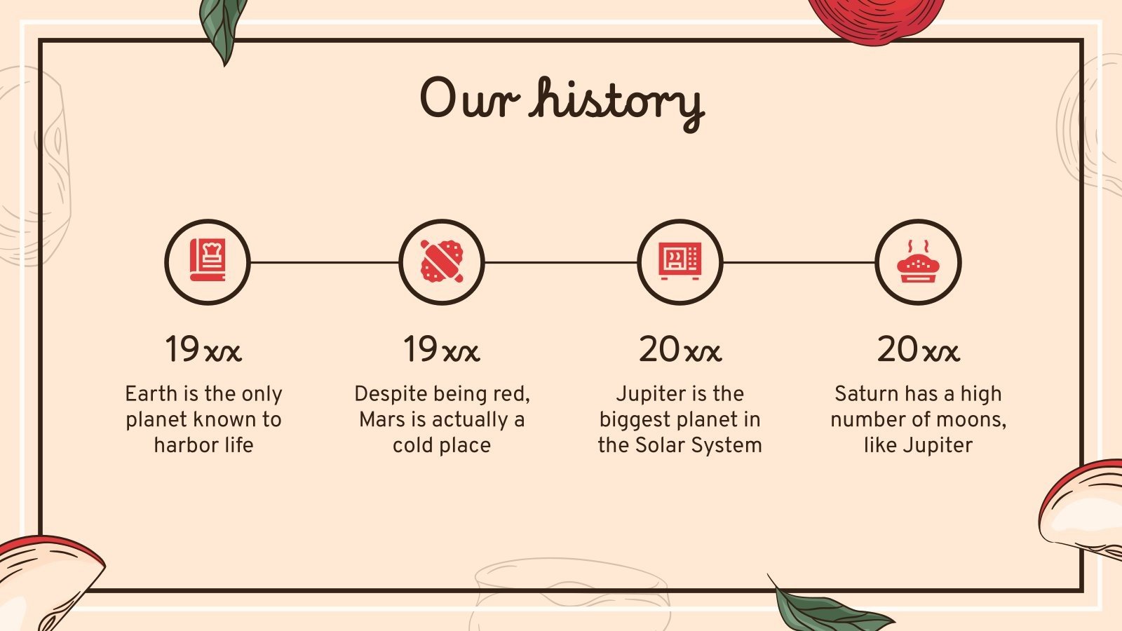 Apple Pie Presentation Template Presentation