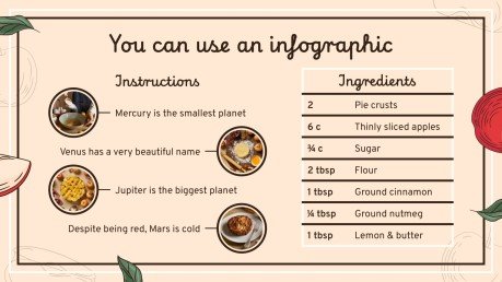 Apple Pie Presentation Template Presentation