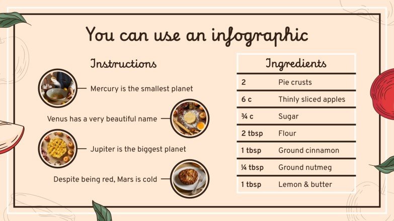 Apple Pie Presentation Template Presentation