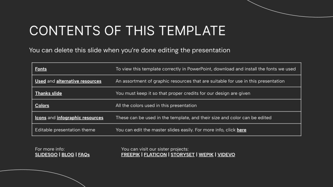 Elegant Style Symposium Presentation Template Presentation