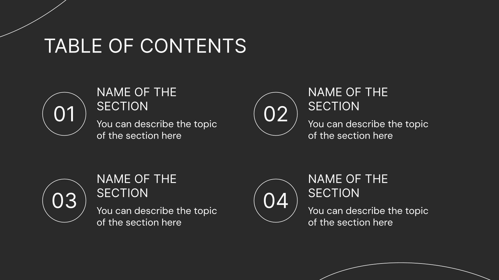 Elegant Style Symposium Presentation Template Presentation