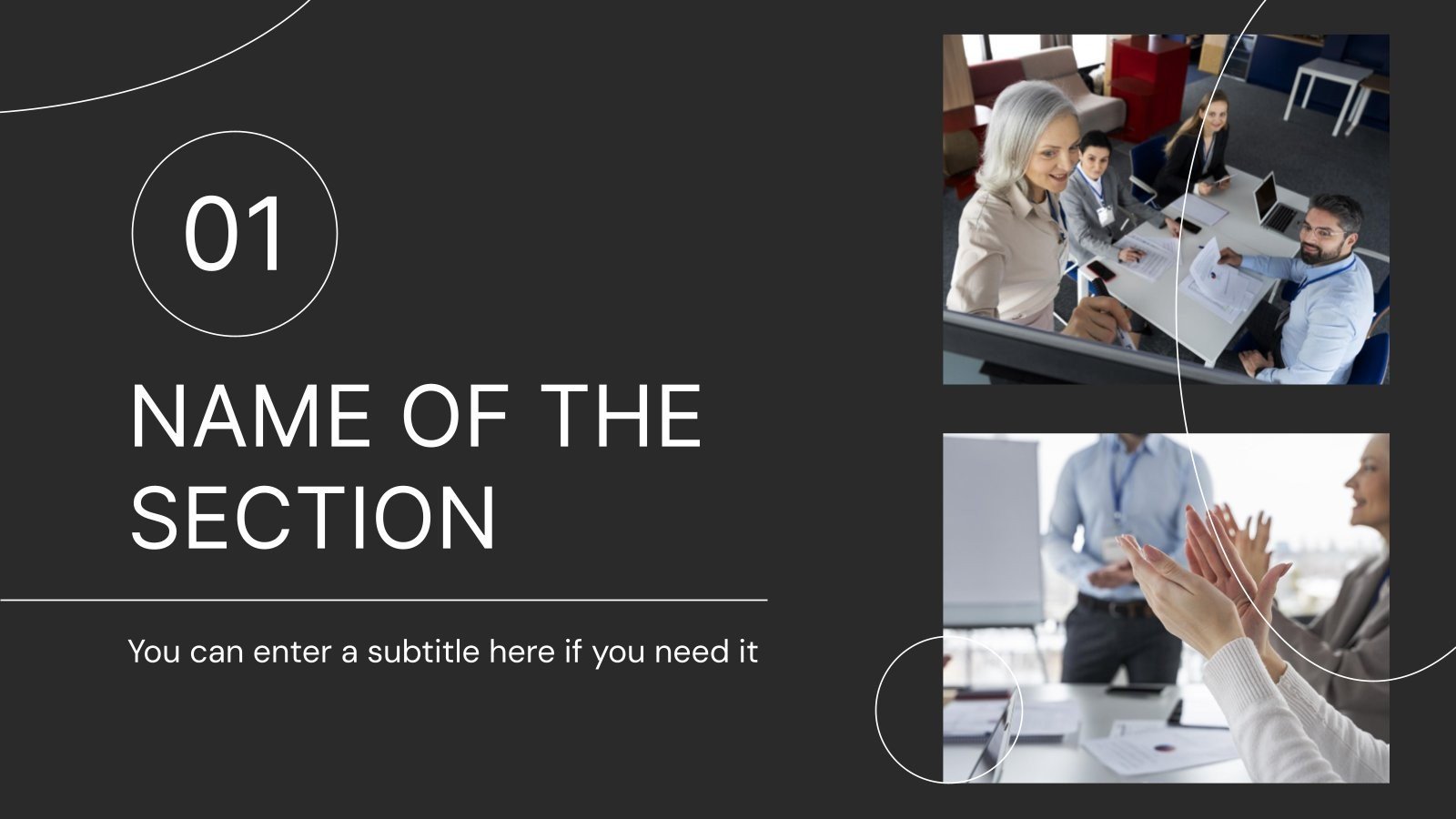 Elegant Style Symposium Presentation Template Presentation