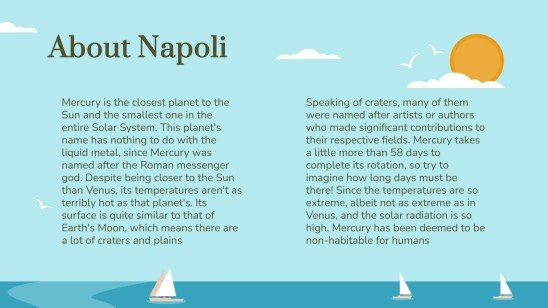 Tourism Major for College: Napoli Presentation