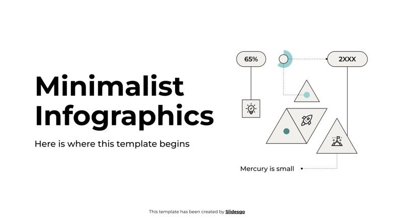 Minimalist Infographics Template