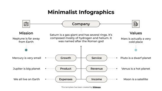 Minimalist Infographics Template